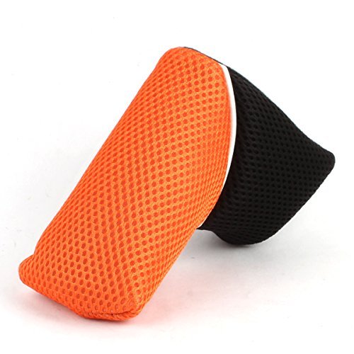 Craftsman Golf Blade Putter Head Cover Black Orange/Blue Mesh for Scotty Ping Callaway Odyssey Etc. (Black & Orange)