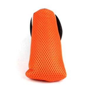 Craftsman Golf Blade Putter Head Cover Black Orange/Blue Mesh for Scotty Ping Callaway Odyssey Etc. (Black & Orange)