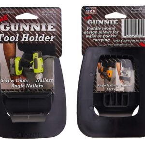 The Gunnie Cordless Drill Holster/Hook (2-Pack)