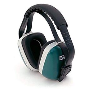 msa 10061273 economuff earmuff, multi-position, 23 nrr under chin behind head and 24 nrr over the head