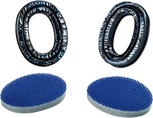 msa 10082377 silicone gel earmuff hygiene kit, sealing ring cushion and insert replacement parts (2), for use with supreme pro and supreme pro-x electronic earmuffs, sor60092