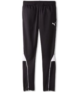 puma big boys' pure core soccer pant, puma black, medium