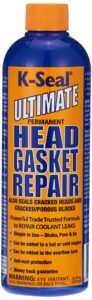 k-seal st3501 pour and go head gasket sealer, 16oz, permanent repair for blown head gaskets, cracked heads and blocks