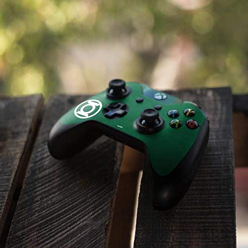 Skinit Decal Gaming Skin Compatible with Xbox One Controller - Officially Licensed Warner Bros Green Lantern Logo Green Design