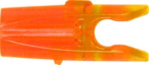 easton pin nock (12-pack), orange, large