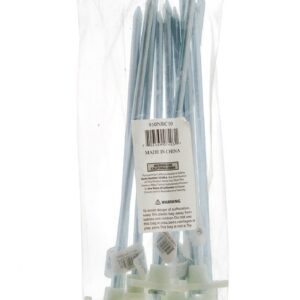 SE 10-1/2" Metal Tent Pegs with Glow-in-the-Dark Stoppers (10-Pack) - 910NRC10