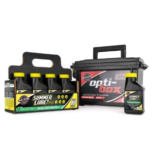 opti-lube summer+ cetane formula diesel fuel additive: 4oz bottles (8 pack with opti-box)