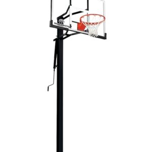 Silverback In-Ground Basketball Hoops, Adjustable Height Tempered Glass Backboard and Pro-Style Flex Rim. - Multiple Styles Available