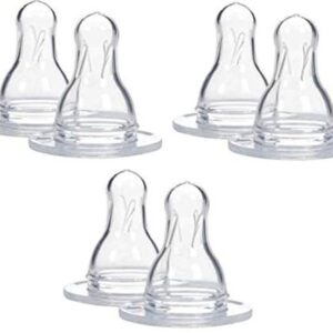 Dr. Brown's Silicone Nipple - Level 1 - 6 Pk