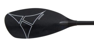 adventure technology at samurai carbon straight whitewater kayak paddle, 191cm/one size, black