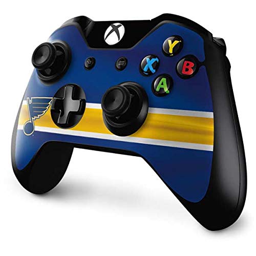 Skinit Decal Gaming Skin compatible with Xbox One Controller - Officially Licensed NHL St. Louis Blues Jersey Design