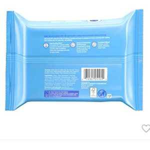 Neutrogena Makeup Remover Cleansing Towelettes 25 ct (Pack of 4)