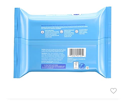 Neutrogena Makeup Remover Cleansing Towelettes 25 ct (Pack of 4)