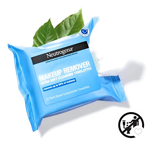 Neutrogena Makeup Remover Cleansing Towelettes 25 ct (Pack of 4)