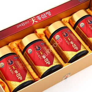 korean 6years root red ginseng gold extract, 240g(8.5oz) x 4ea, saponin, panax