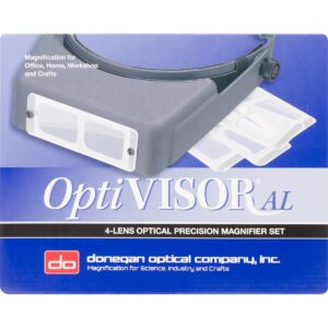 donegan optical optivisor al headband magnification set