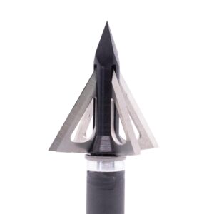 slick trick broadhead 1 1/8" crossbow, silver/black, 100 gra, 4 pack