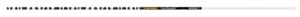 gold tip ted nugent shafts (pack of 12), white, 500