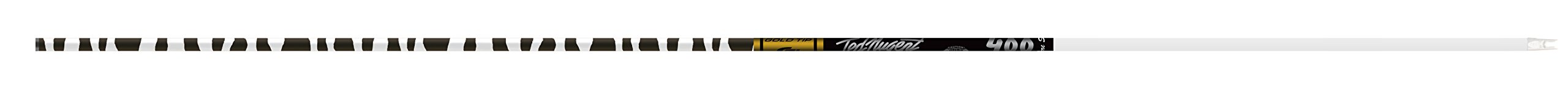 Gold Tip Ted Nugent Shafts (Pack of 12), White, 500