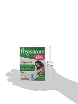 2 Packs Vitabiotics Pregnacare Plus Omega 3 - 56 Tablets = TOTAL 112 Tablets/Capsules by Vitabiotics