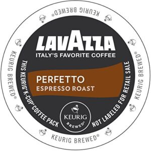 lavazza dark roast perfetto coffee k-cups