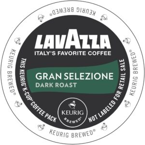 lavazza dark roast gran selezione coffee k-cups