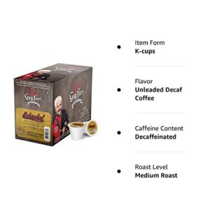 Guy Fieri Flavortown Roasts Decaffeinated Coffee Pods, Unleaded Medium Roast Decaf Coffee, Single Serve Cups for Keurig K Cup Brewers,24 Count(Pack of 1)