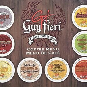 Guy Fieri Flavortown Roasts Decaffeinated Coffee Pods, Unleaded Medium Roast Decaf Coffee, Single Serve Cups for Keurig K Cup Brewers,24 Count(Pack of 1)