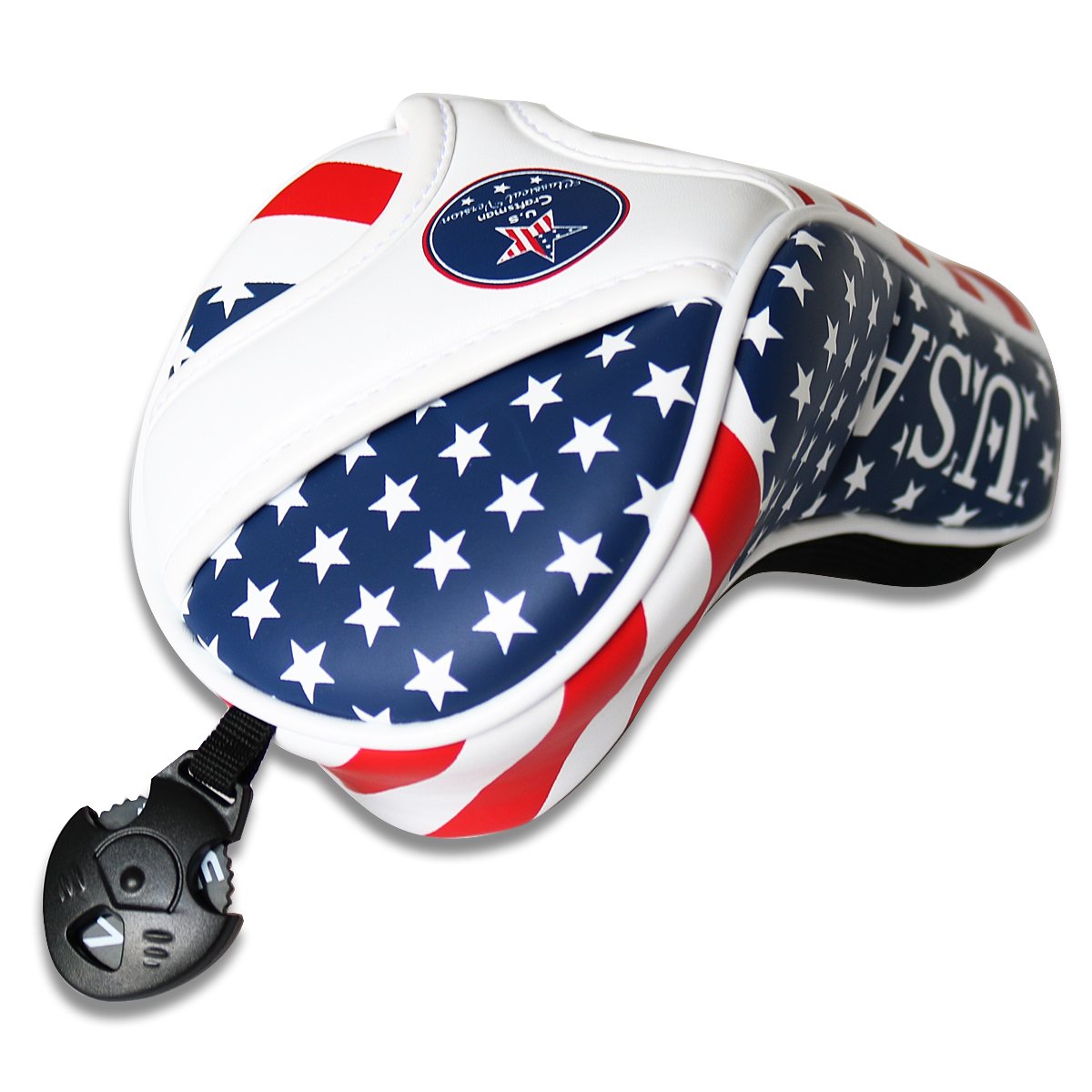 Craftsman Golf Stars & Stripes American USA US Flag Fairway Wood Headcover Head Cover Replacement for Taylormade Callaway Mizuno Cobra Ping Adams Etc.