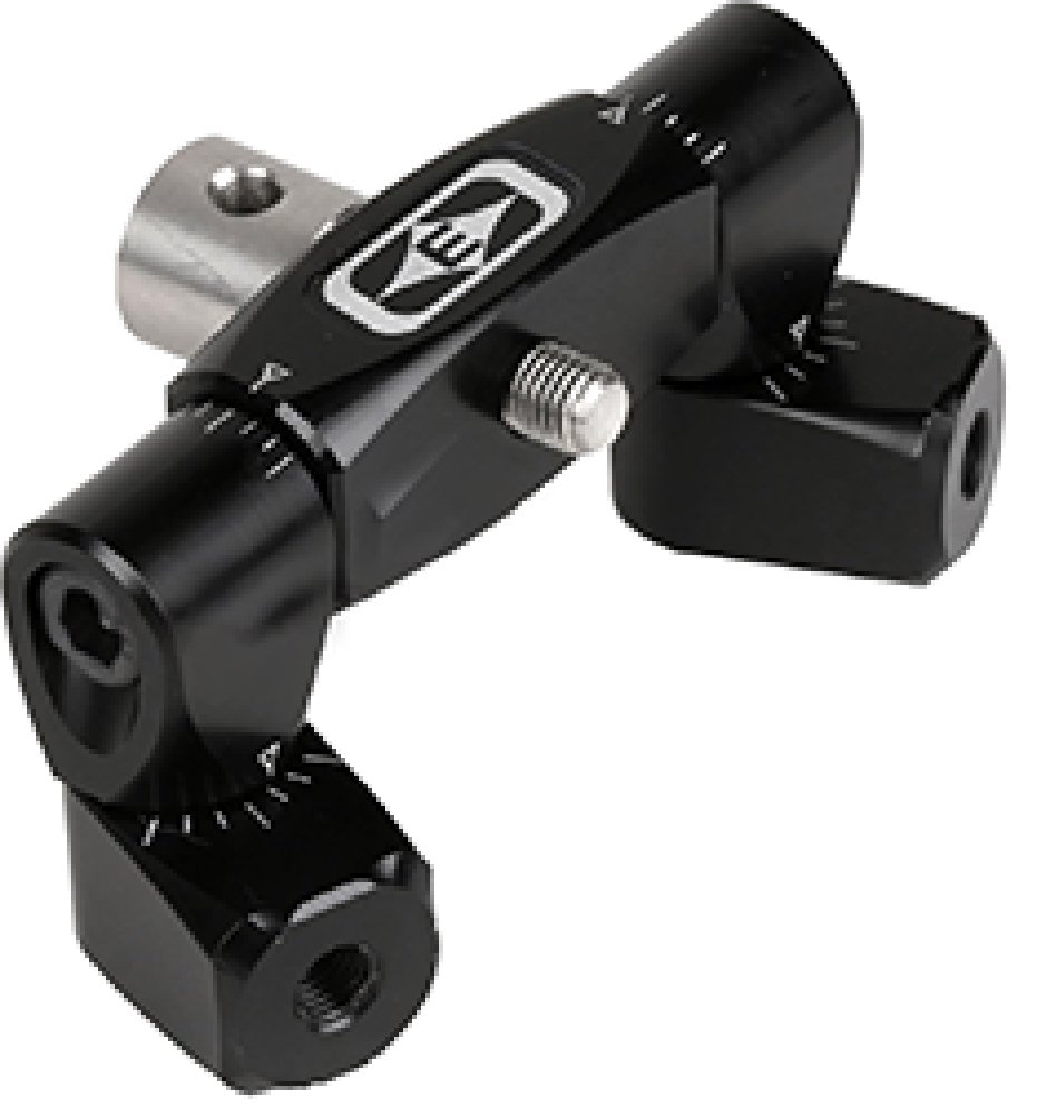 Easton Adjustable V-Bar Mount, Black