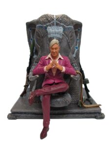 far cry 4 pagan min 7.9" figurine on elephant throne by ubisoft