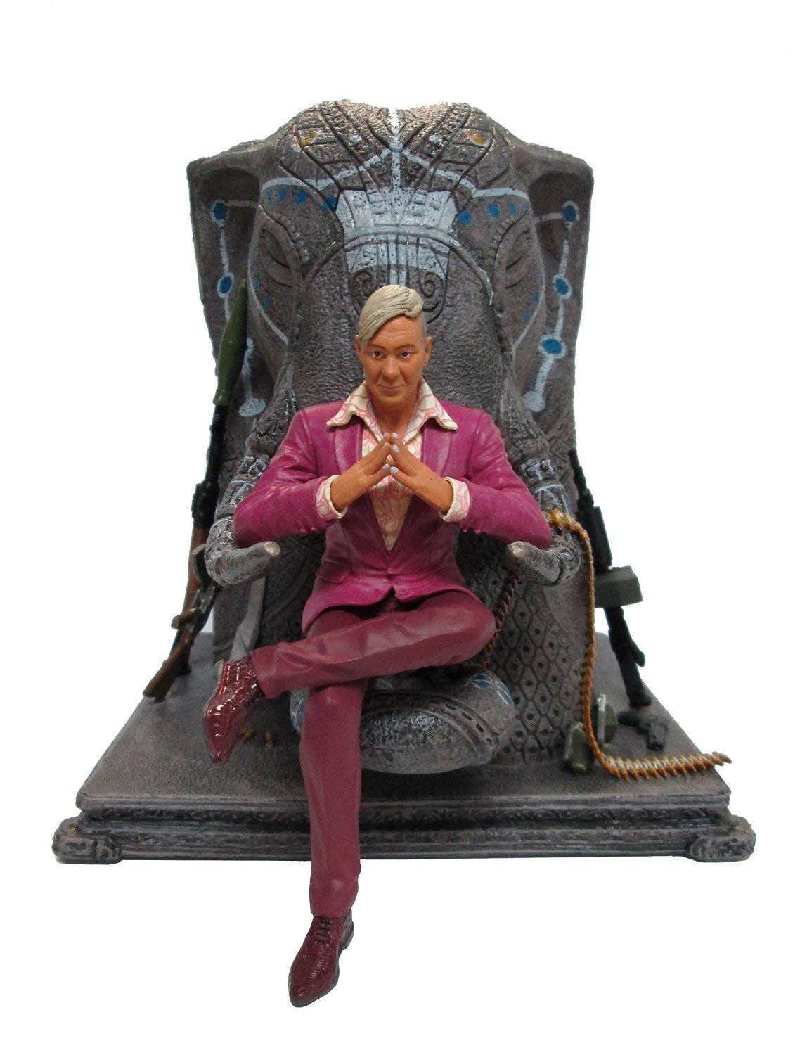 Far Cry 4 Pagan Min 7.9" Figurine on Elephant Throne by Ubisoft