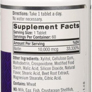 Natrol Biotin 10000mcg FST Dslv