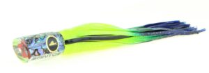 santos tournament grade tackle clarion raptor offshore big game trolling lure, electric