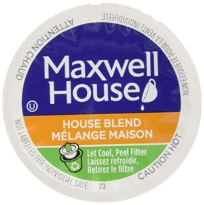 kraft maxwell house blend coffee pod, compatible with keurig k-cup brewers, 12-count