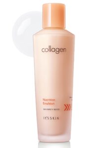 it's skin collagen nutrition emulsion - marine collagen volume & firming facial lotion, intense revitalizing & elasticity for rough and aging skin, 5.07 fl.oz.