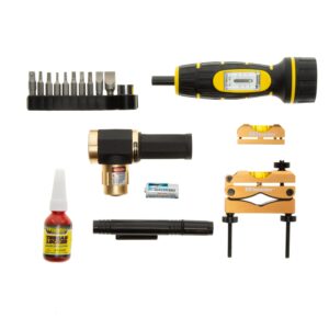 Wheeler Engineering Ultra Scope Mounting Kit with Laser Bore Sighter, Reticle Leveling System and FAT Wrench for Scope Installation and Alignment