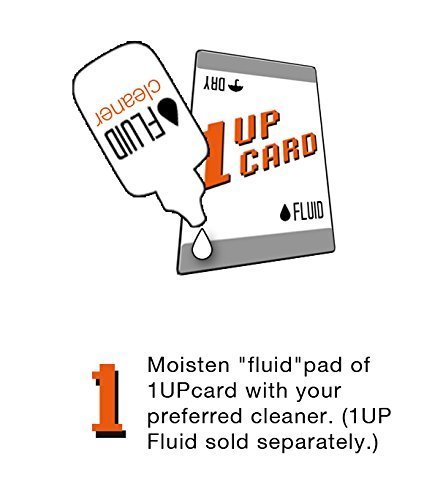 1UPcard Universal Game Cartridge Cleaner 3 Card Pack