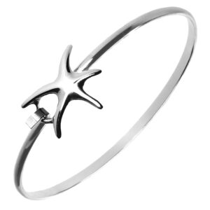 cape cod jewelry-ccj starfish sea life nautical shell | latch cuff bracelet