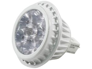 tcp dimmable 5w 2700k 20° mr16 led bulb, gu5.3 base