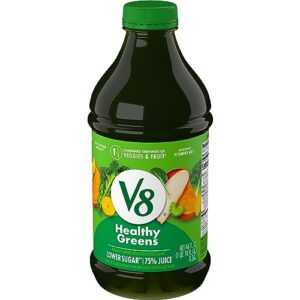 V8 Blends Healthy Greens Juice, 46 fl oz Bottle (Pack of 6)