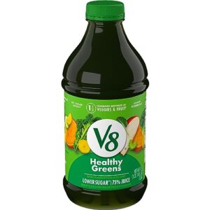 v8 blends healthy greens juice, 46 fl oz bottle (pack of 6)