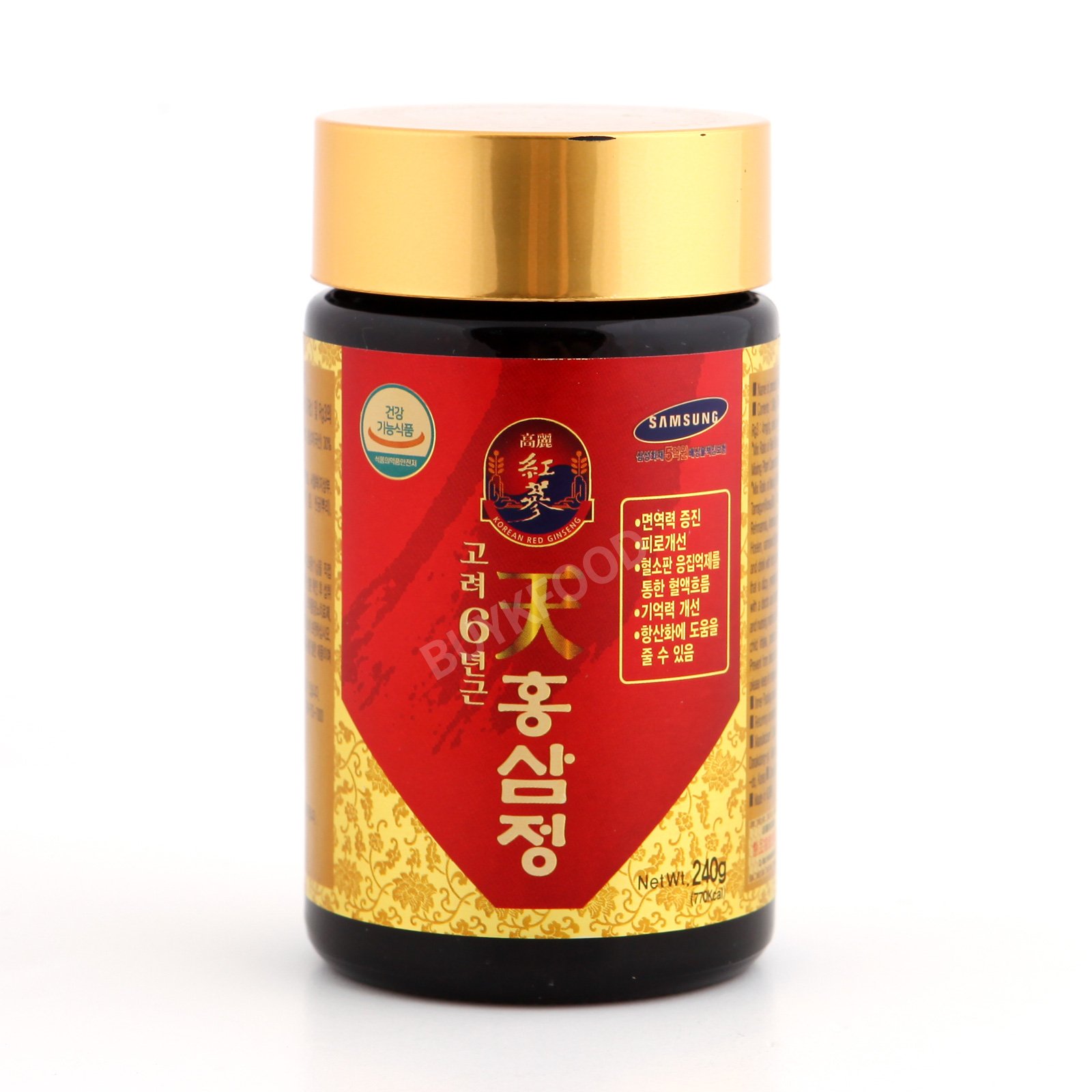 Korean 6years Root Red Ginseng Gold Extract, 240g(8.5oz) X 2ea, Saponin, Panaxs