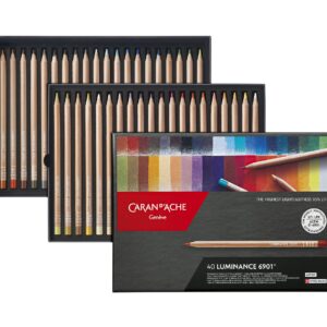 Caran D'ache Luminance Colored Pencil Set of 40 (6901.740)