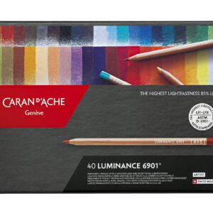 Caran D'ache Luminance Colored Pencil Set of 40 (6901.740)