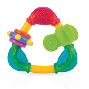 Nuby Spin N' Teethe Teether, Colors May Vary