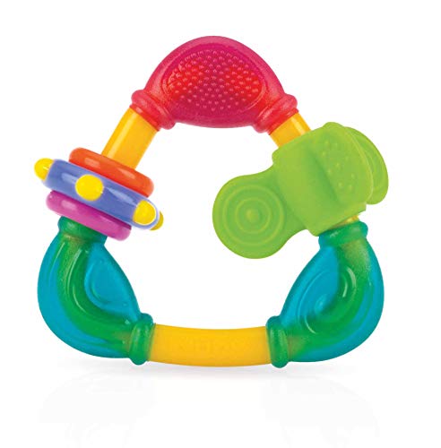 Nuby Spin N' Teethe Teether, Colors May Vary