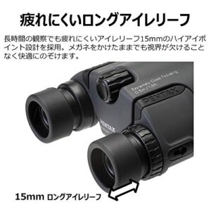 Pentax 62001 6.5 X 21 Papilio II Binoculars, Black