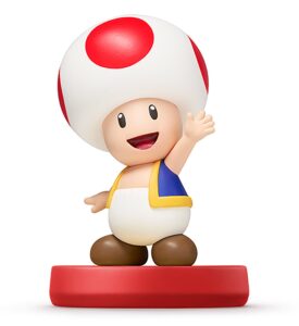 toad amiibo - japan import (super mario bros series)