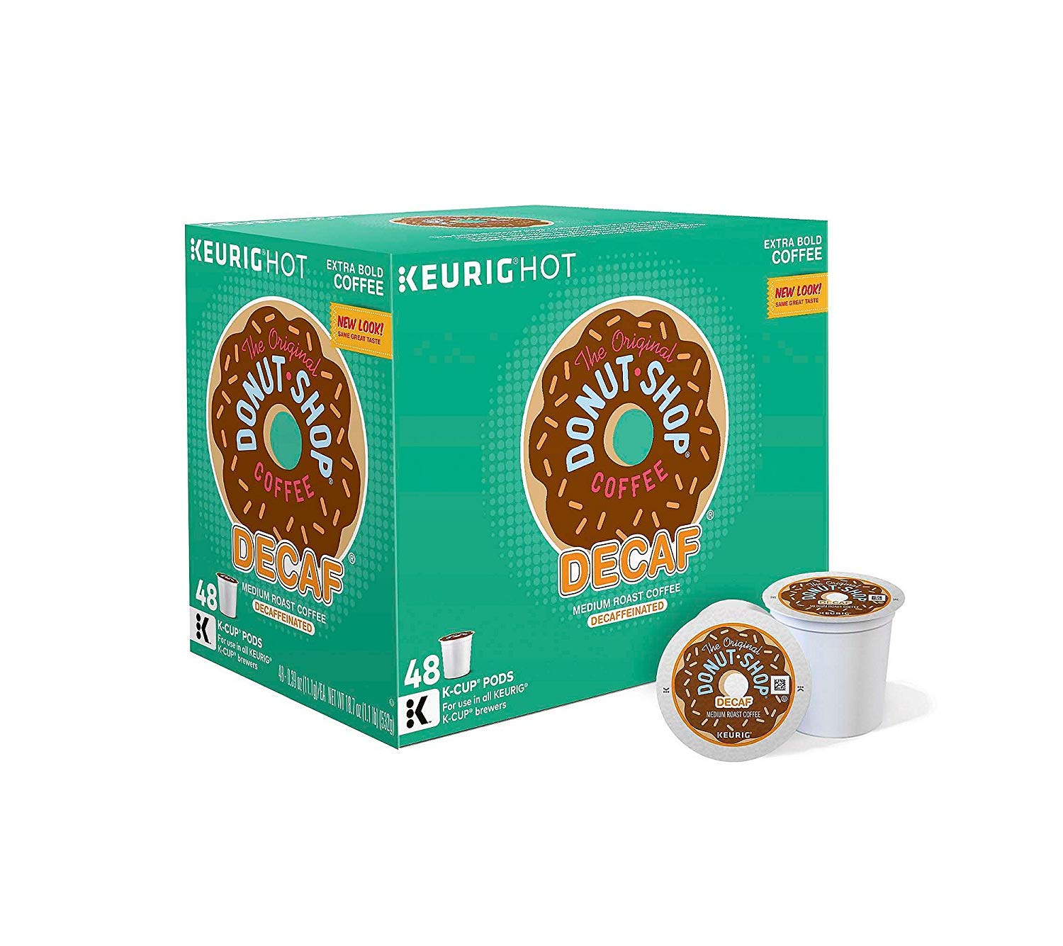 The Original Donut Shop, Decaf Coffee (48 K-Cups)